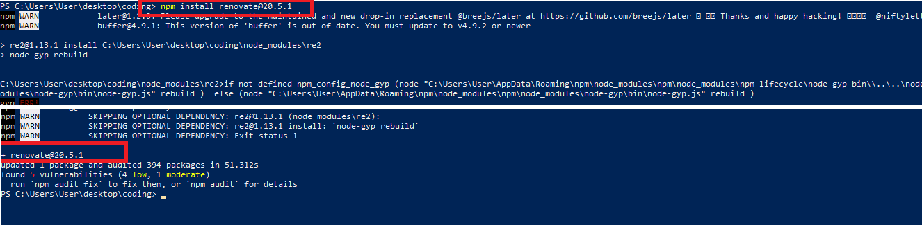 Using npm To Install A Specific Version Of A Node.js Package