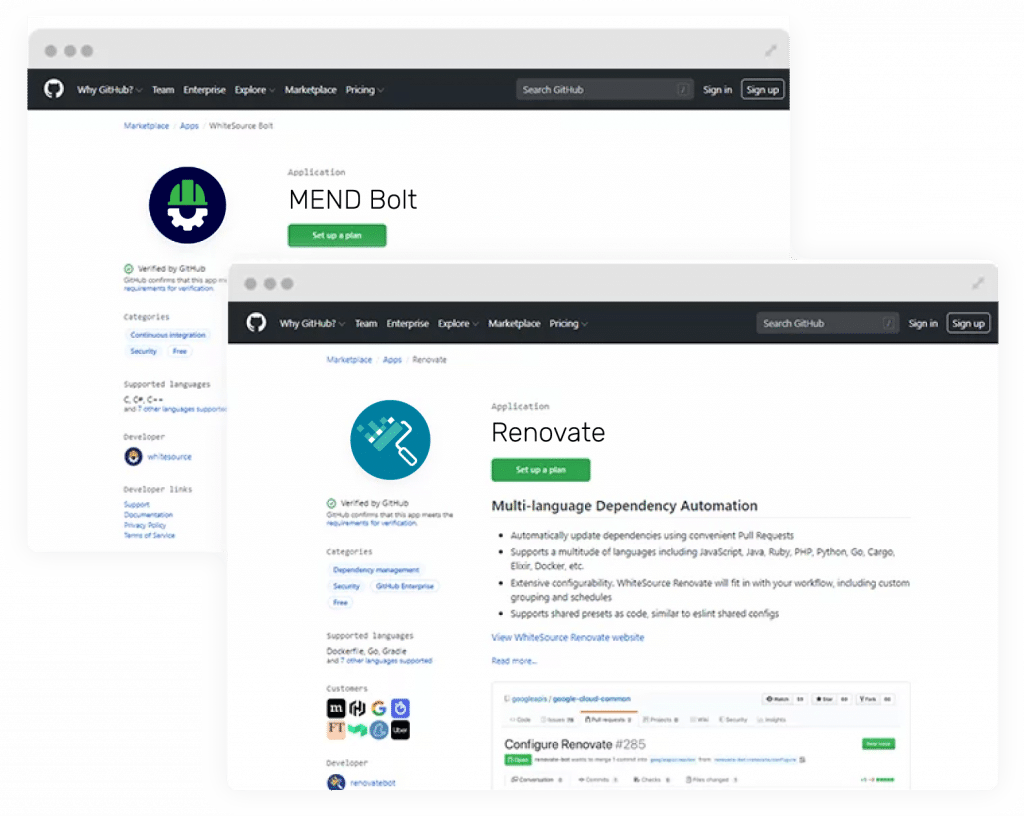 Free Tools For Developers - Mend.io