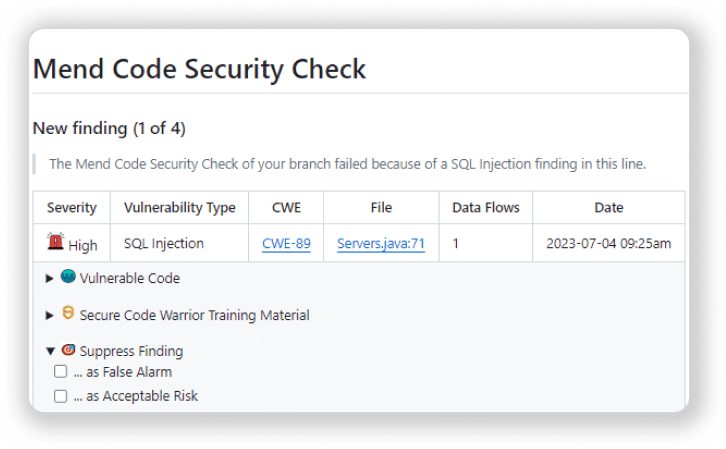 Mend SAST: Secure your proprietary code 10x faster | Mend.io