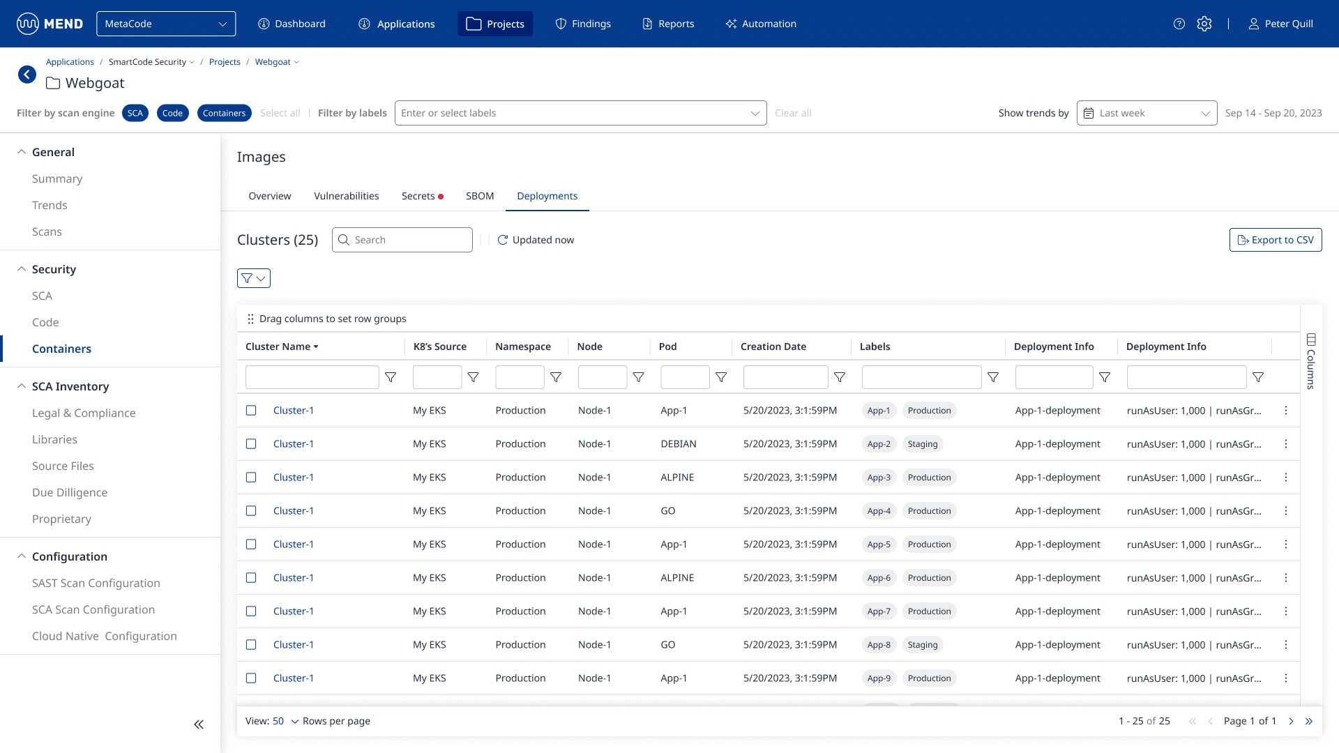Mend Container: Secure Containerized Applications